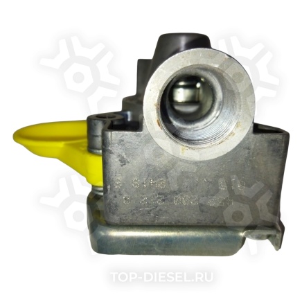 Cоединительная головка желтая с клапаном на тягач M22x1.5 Mercedes Benz ...